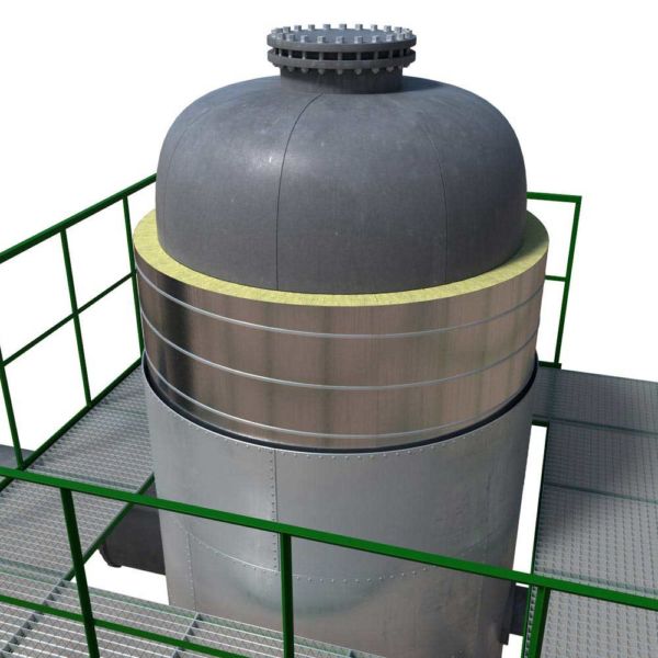 วิธีการติดตั้งฉนวนสำหรับถังแรงดัน (Pressure Vessels)