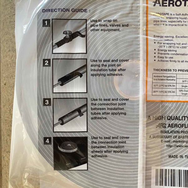 แอร์โรเทป Aerotape เทปพันฉนวน AEROFLEX | 3T-INSULATION