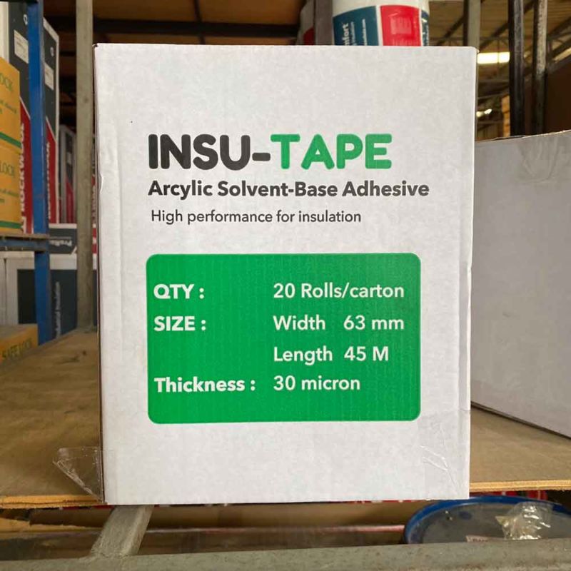 INSU-TAPE เทปอลูมิเนียม เทปฟอยล์ (Aluminium Tape) | 3T-INSULATION