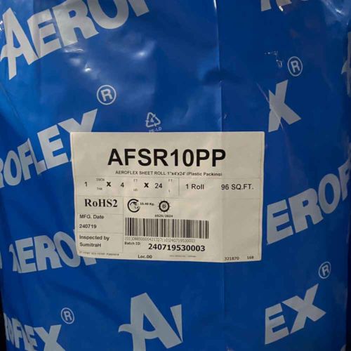 ฉนวนยางดำหุ้มท่อดักท์แอร์ Aeroflex ชนิดม้วน | 3T-INSULATION