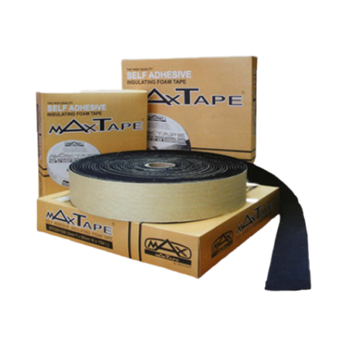 MaxTape เทปปิดรอยต่อฉนวนยางดำ MaxFlex | 3T-INSULATION