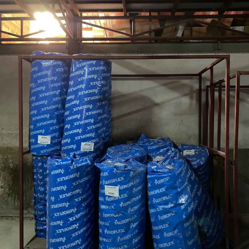 ฉนวนยางดำหุ้มท่อดักท์แอร์ Aeroflex ชนิดม้วน | 3T-INSULATION